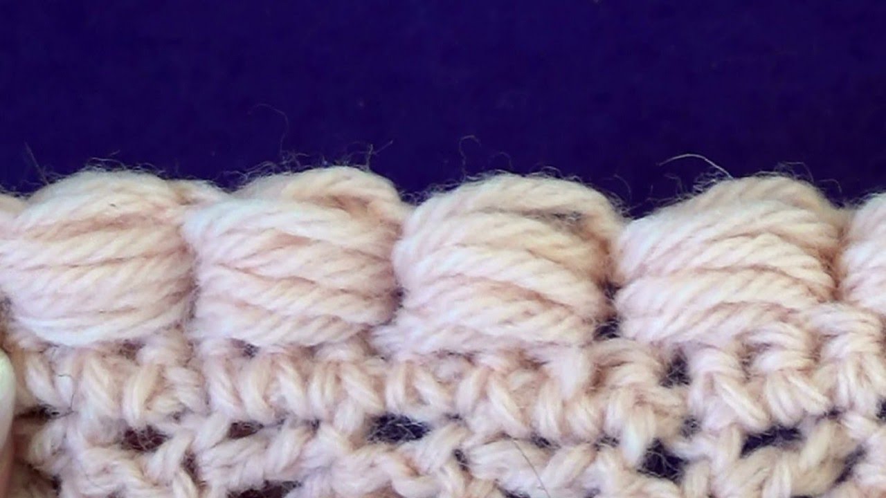 Make a Finishing Edge Puff Stitch - DIY Crafts - Guidecentral - YouTube