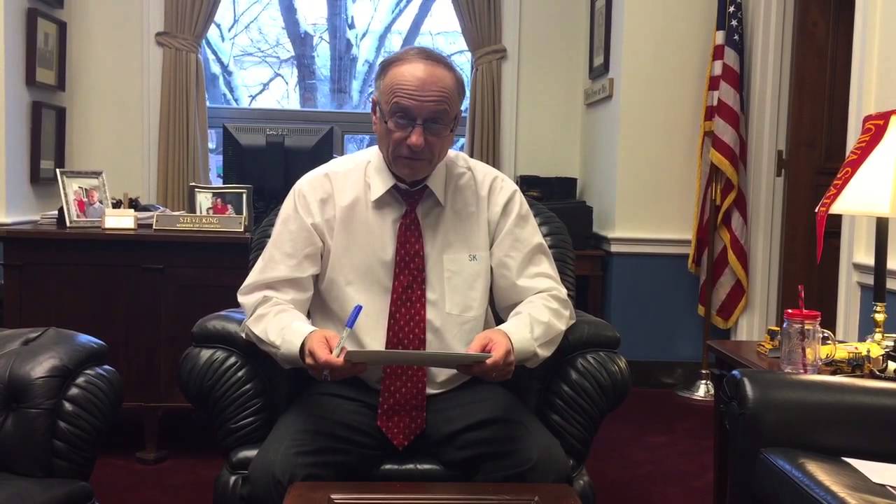 Congressman Steve King 114th Congress Oath of Office - YouTube