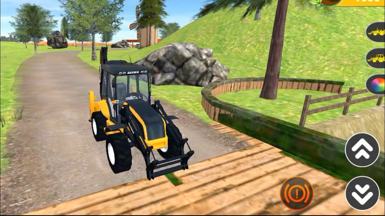 JCB wala game JCB 3DX se pool बनाया JCB machine wala cartoon#gaming # ...