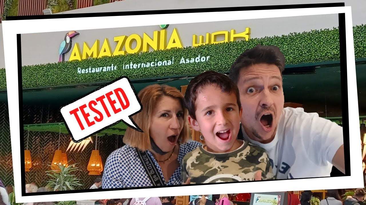 💥 AMAZONIA Restaurante Buffet con ZONA INFANTIL de juegos ideal para ir con NIÑOS en Madrid ...
