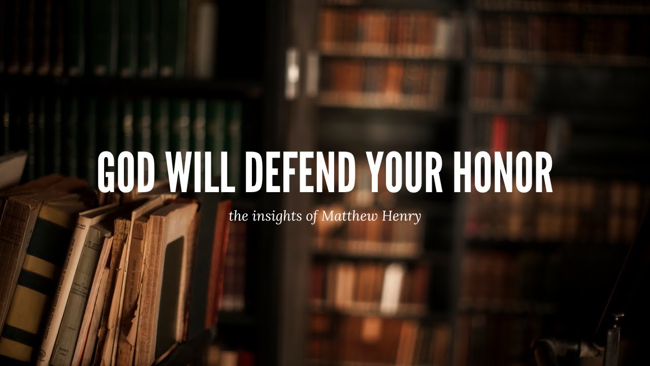 God Will Defend Your Honor - YouTube