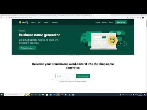 (Part 1) Creating Store For First Product | create Shopify account and store customize. - YouTube