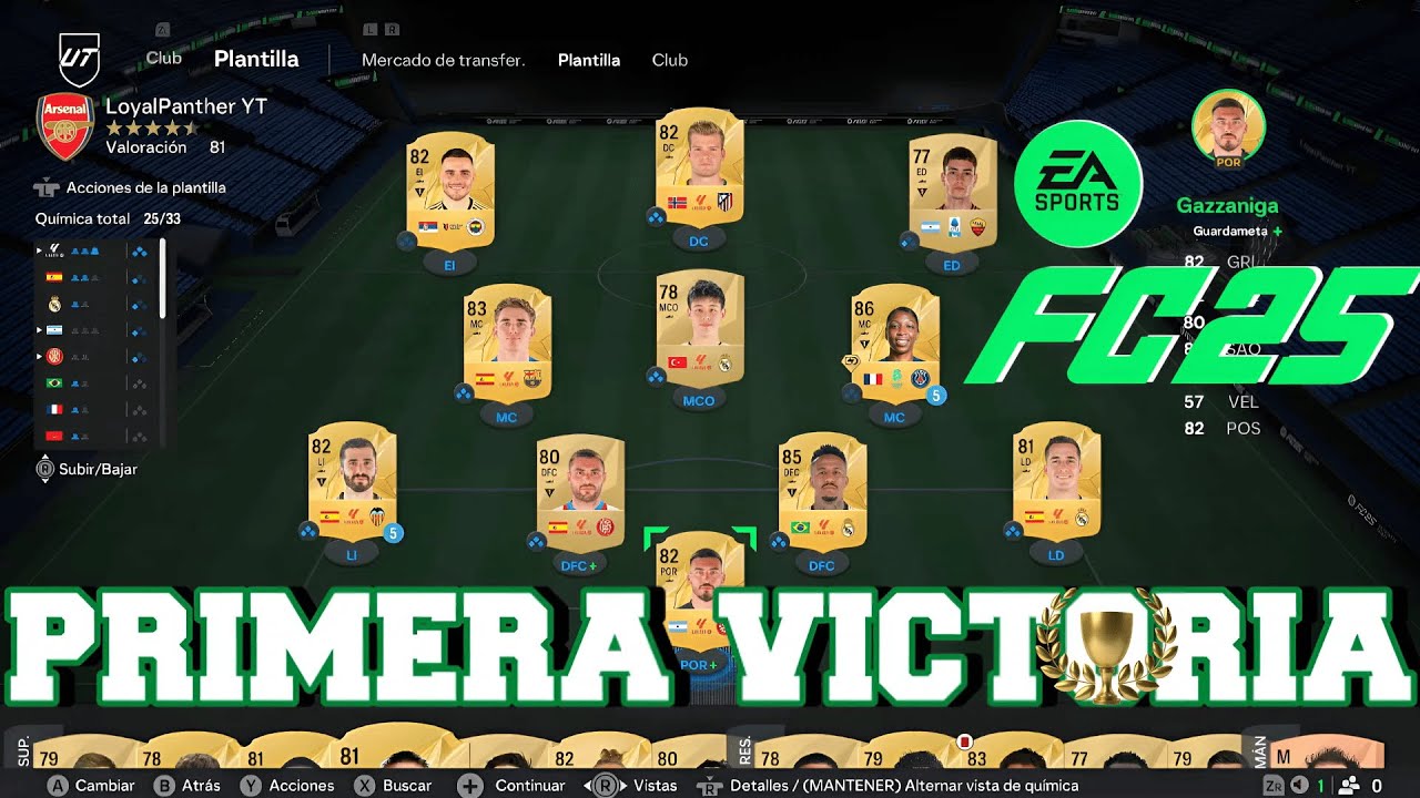 MI ESPECTACULAR PRIMERA VICTORIA EN DIVISION RIVALS #fc25 - YouTube