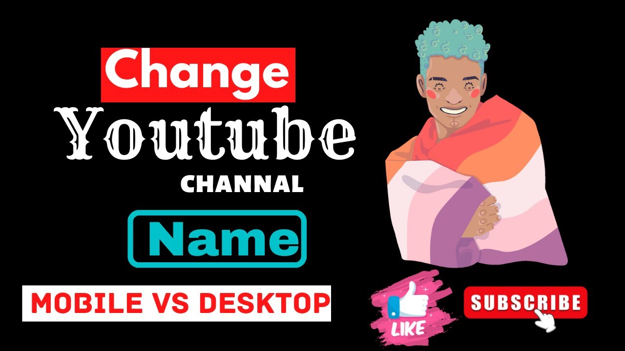 how to Change Youtube Channel Name|| Change youtube channel name in ...