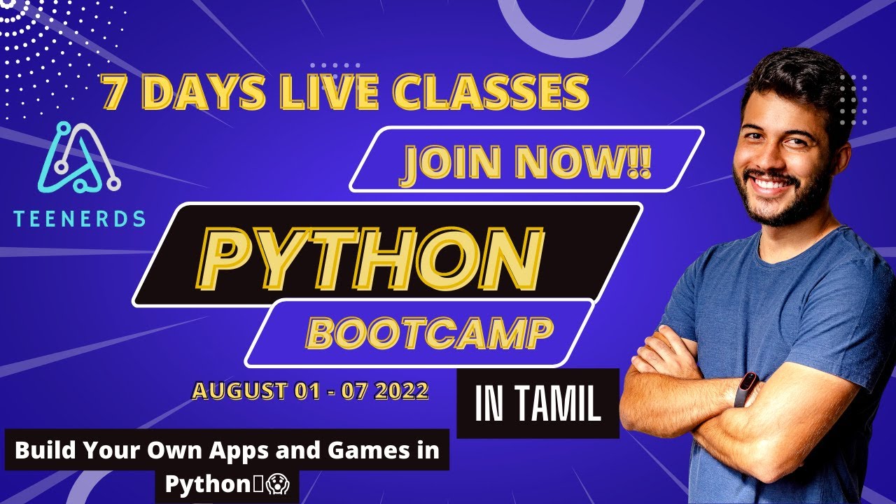 Learn Python Programming In Tamil | Register Now!!! - YouTube