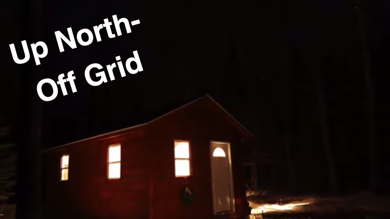 Up North Off Grid -shed to cabin conversion. Finishing the ceiling in ...