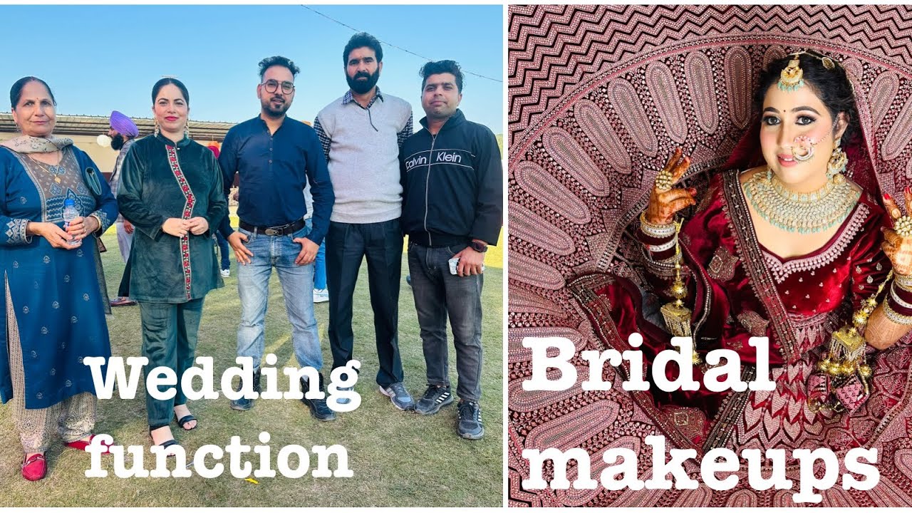Wedding Function🫶 || Bridal Makeup At Salon|| - YouTube