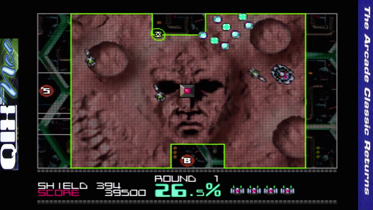 Qix Neo Game Sample - PS1 - YouTube