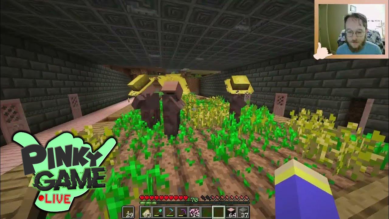 Pinky Plays: Minecraft (LIVE) #4 - YouTube