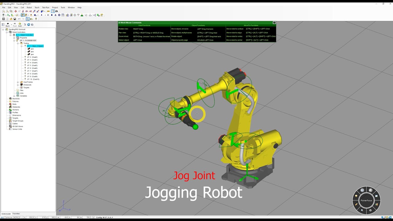 EP.2 FANUC Roboguide Jogging Robot ใน Fanuc Software - YouTube