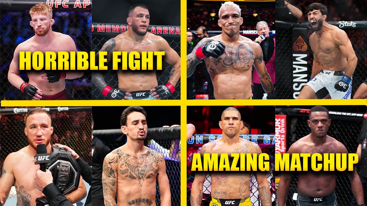 What Is The Best Fight On UFC 300? - YouTube