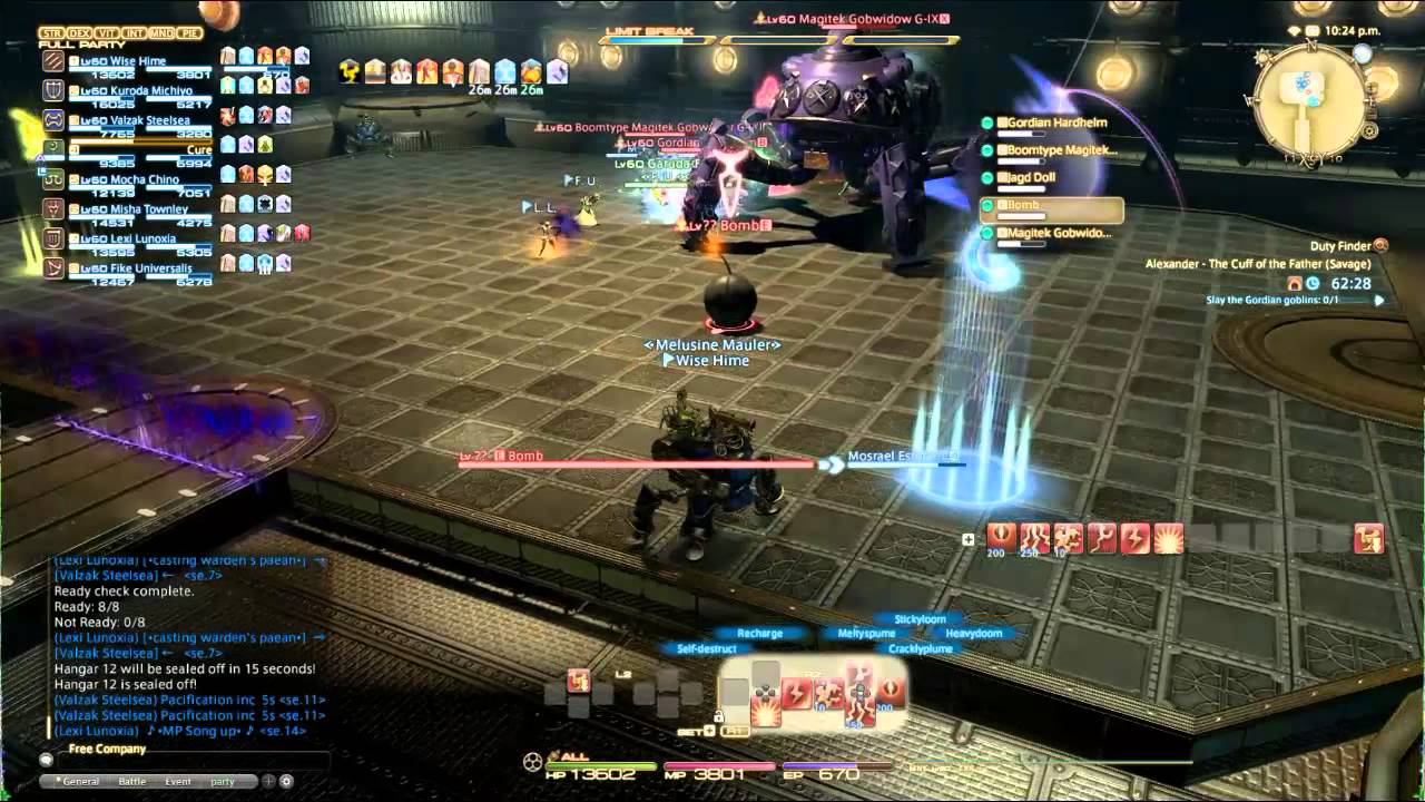 FF14 Alex 2 savage Gobwalker POV monk - YouTube