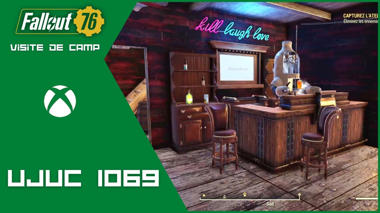 PETIT BAR PILLARD - Fallout 76 VISITE DE CAMP UJUC #1069 - YouTube