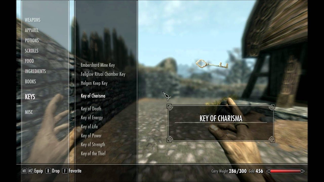 Skyrim Quest of the Seven Keys all 7 keys - YouTube