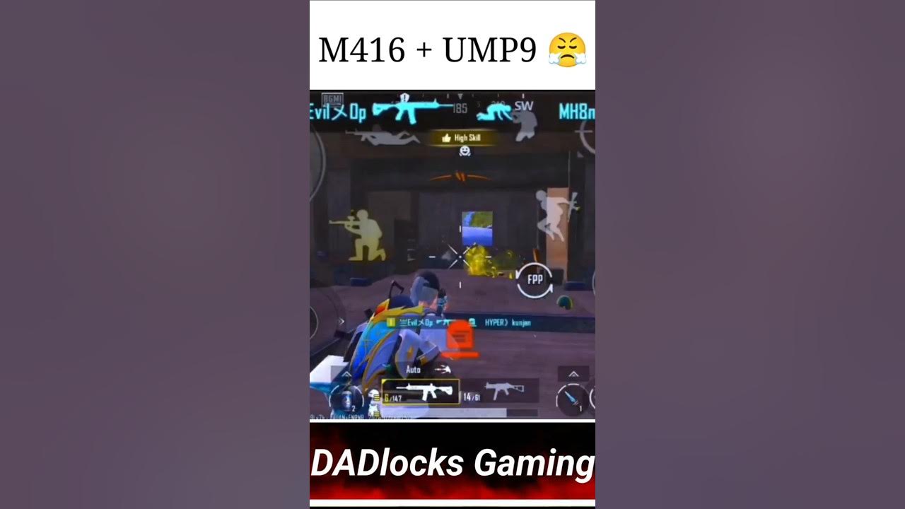 AKM + UMP9 😤 || Dadloks YT || #bgmi #pubg - YouTube