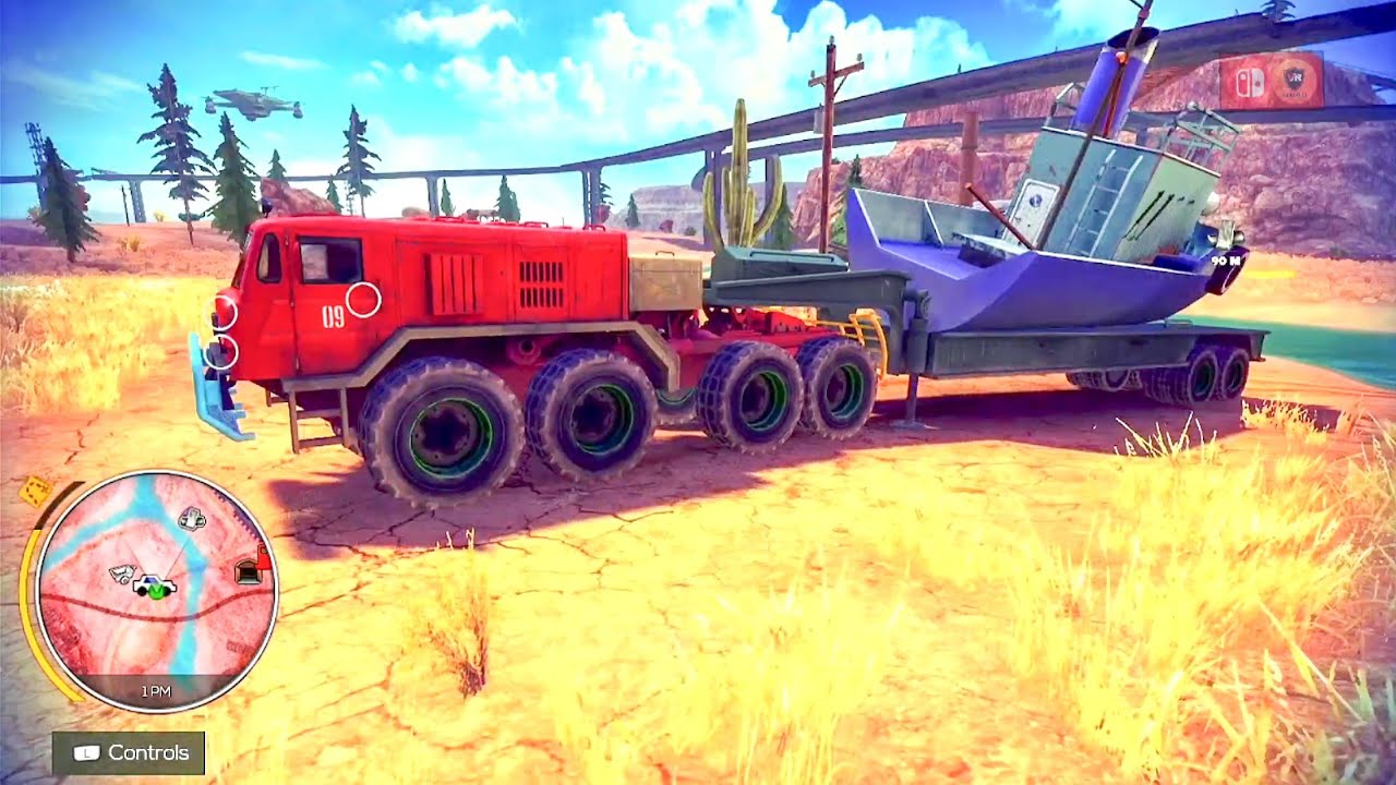 Big Boat Rescued By Maximus Truck - Off The Road Unleashed Nintendo ...