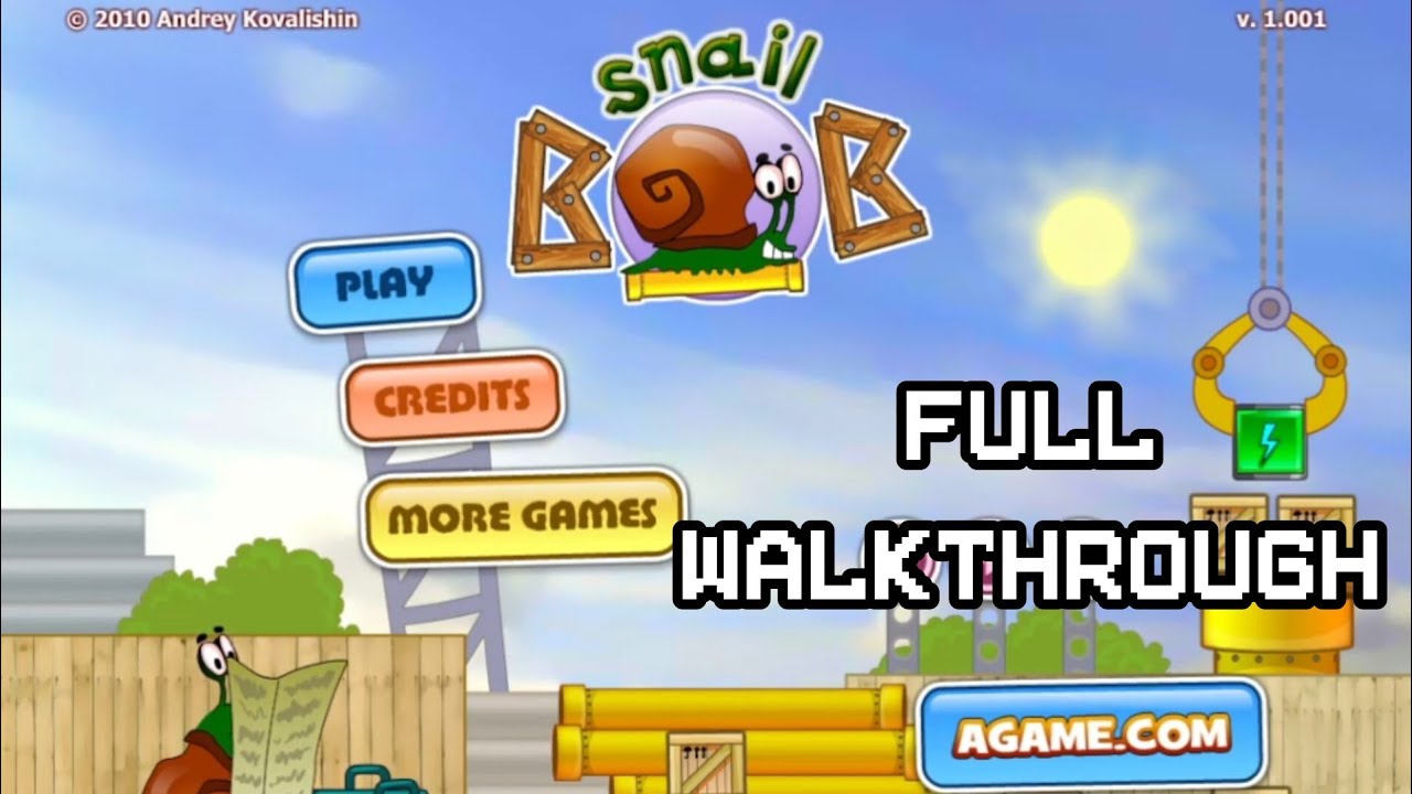Snail Bob - [Full Walkthrough] - YouTube