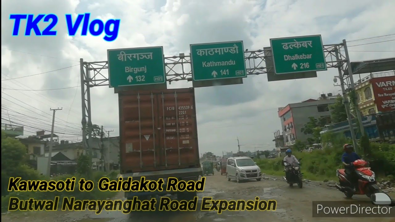 Kawasoti to Gaidakot Road Update// Butwal Narayanghat Road Project// # ...