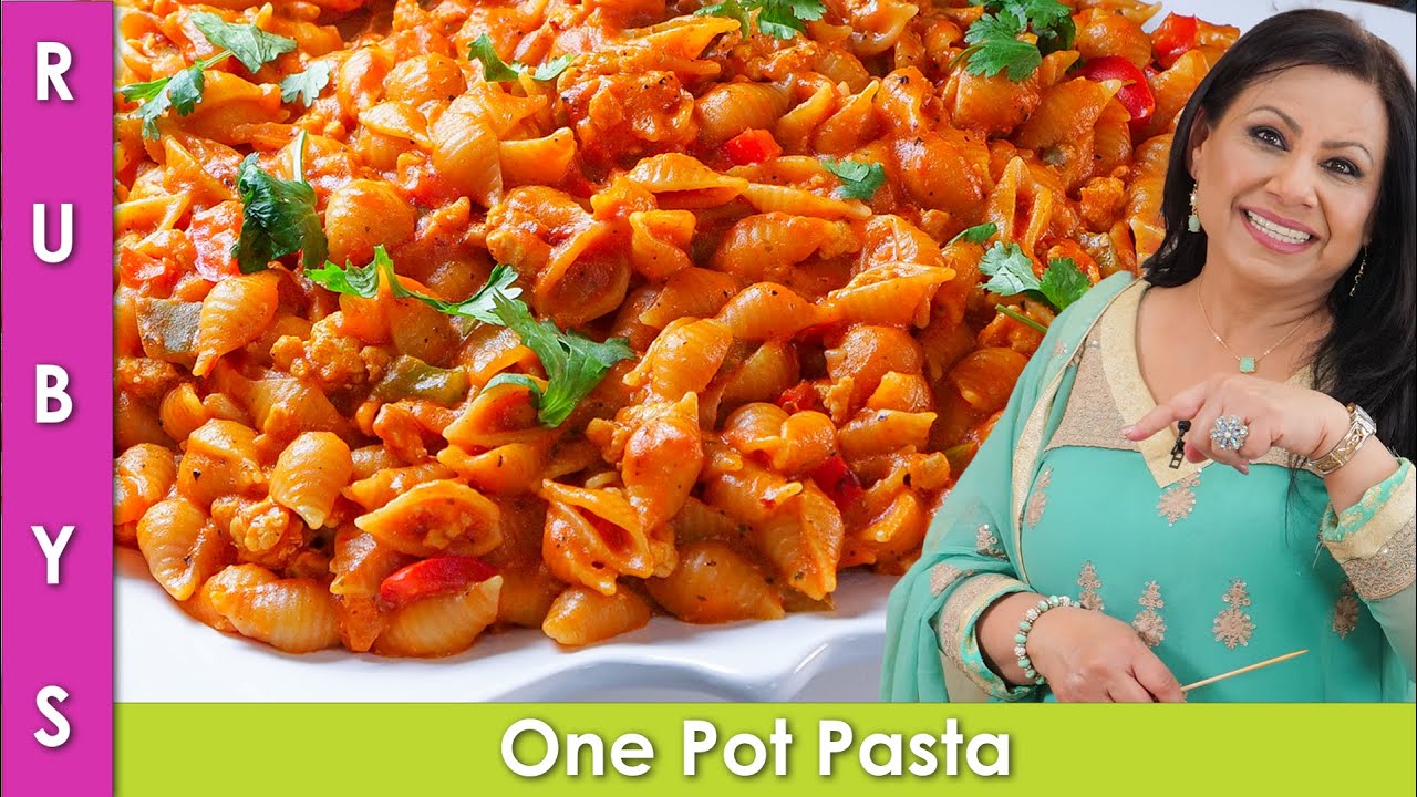 One Pot No Mess Pasta Recipe in Urdu Hindi - RKK - YouTube