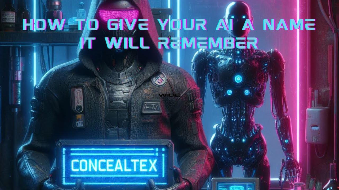 How to give an AI a name and have it remember that name using Pre ...