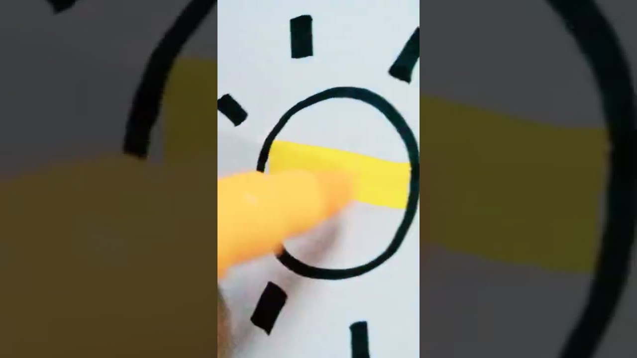 kids drawing using marker🎨 - YouTube