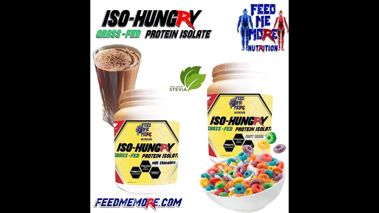 Stash Review's Feed Me More Nutrition ISO-Hungry Grass Fed Protein ...
