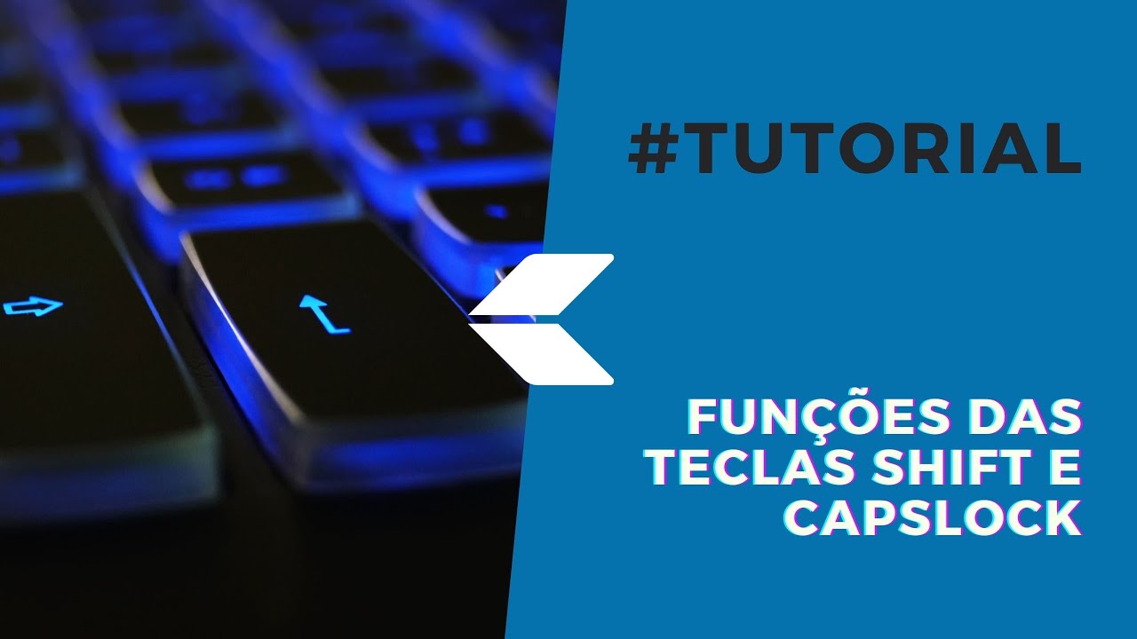 Funções das teclas SHIFT e CAPSLOCK. - YouTube
