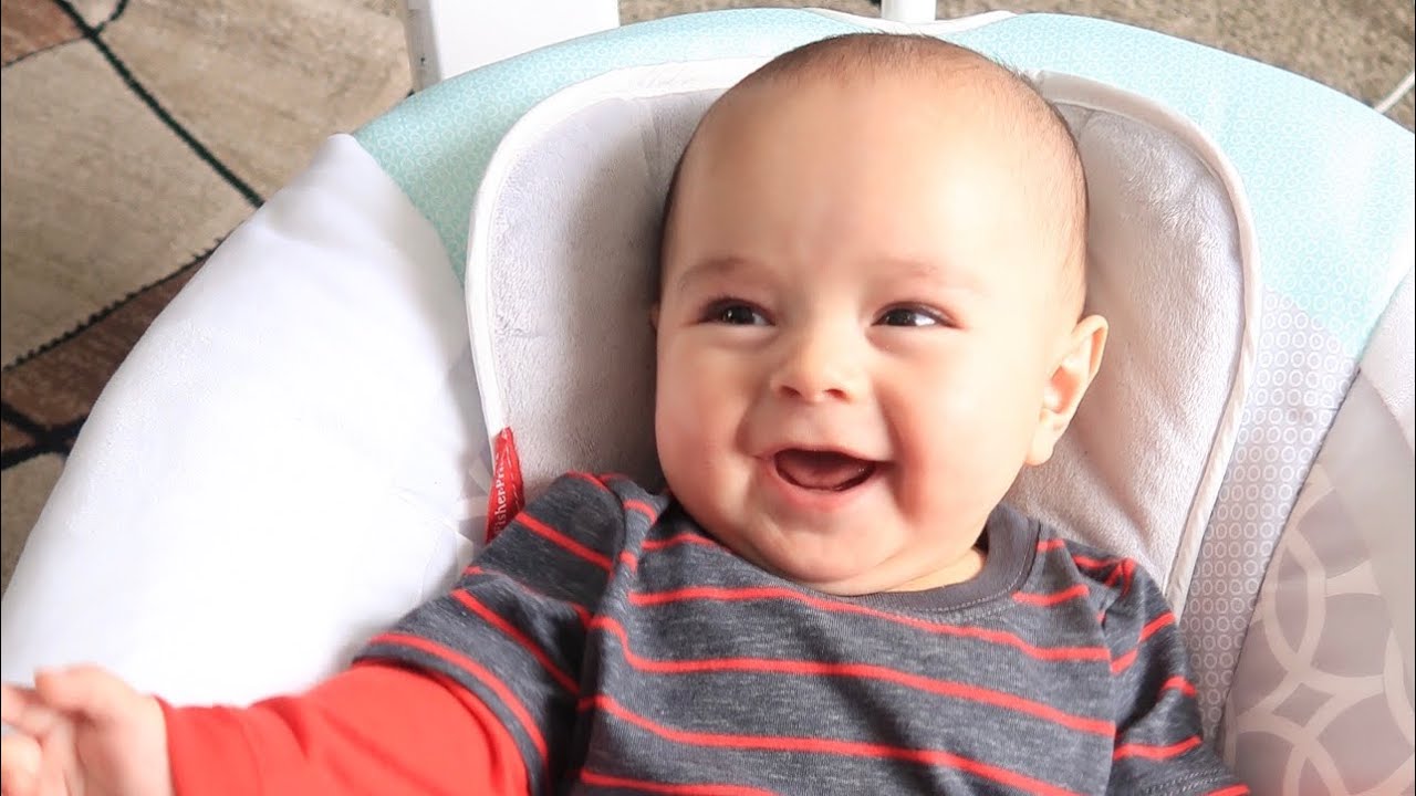 #risas #bebé Baby laughing 😆Risas de Bebé contagiosa - YouTube