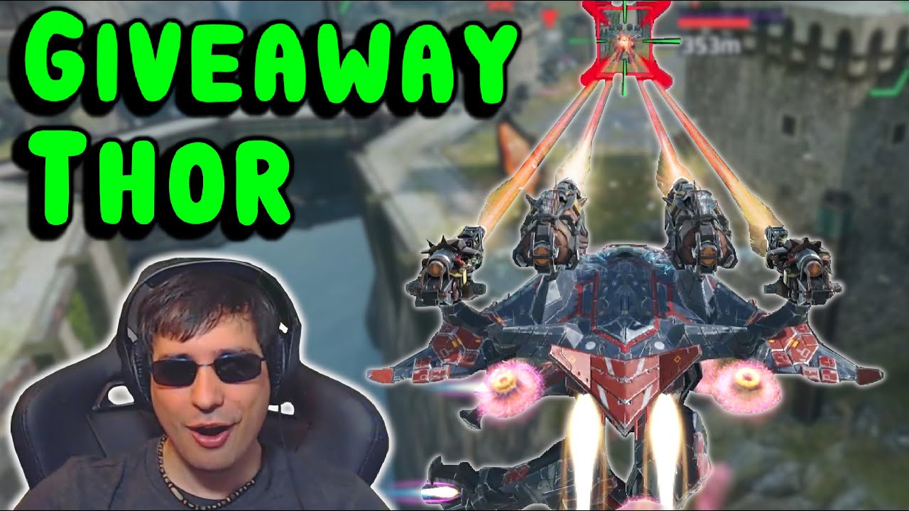 THE GOD MING & Thor GIVEAWAY! War Robots X-Mas Gameplay WR - YouTube