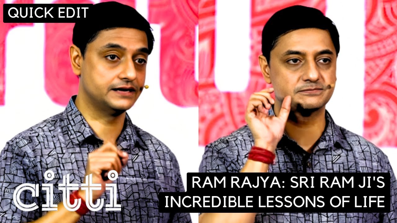 Sanjeev Sanyal brilliantly explains the story of Sri Ram - YouTube
