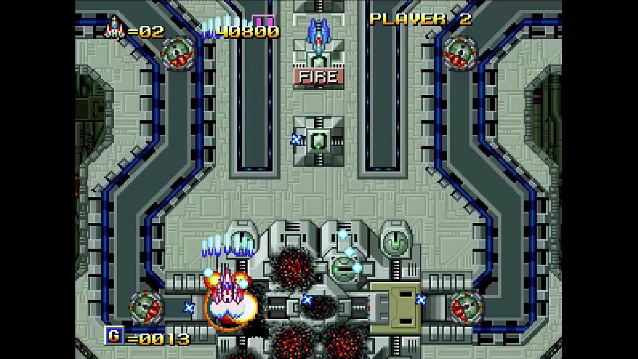 Alpha Mission II - Neo Geo CD /Gameplay / Preview - YouTube