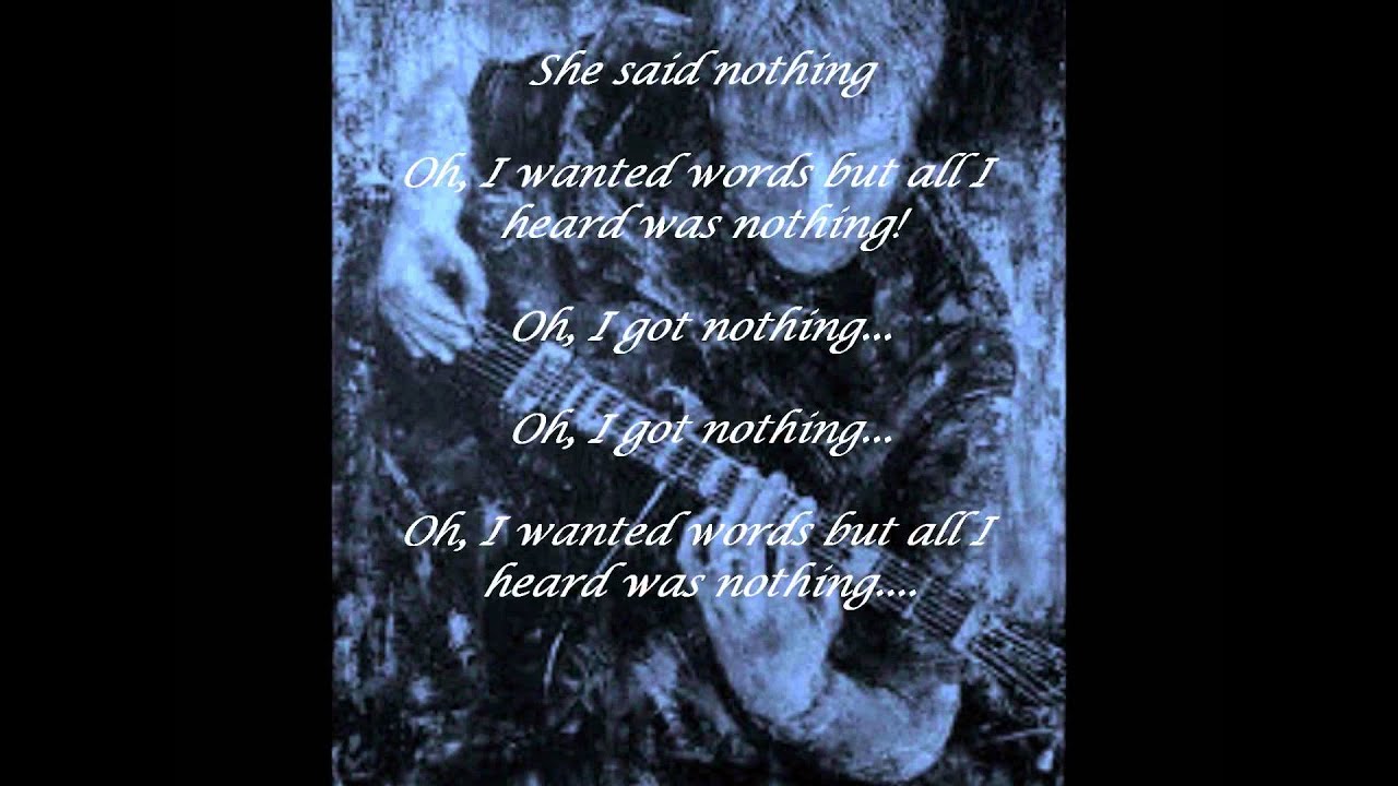 Nothing - The Script Lyrics - YouTube