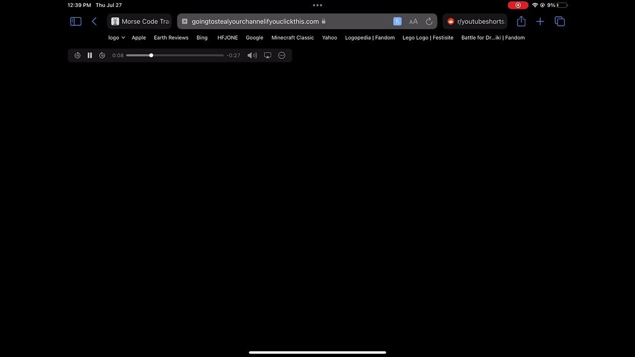 Clone VPN ARG morse code - YouTube