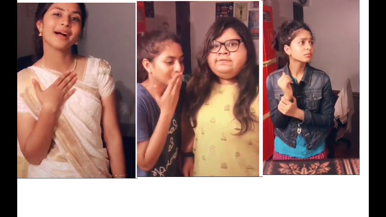 Hazel Shiny Latest Cute Tik Tok Musically Tamil Dubsmash - YouTube