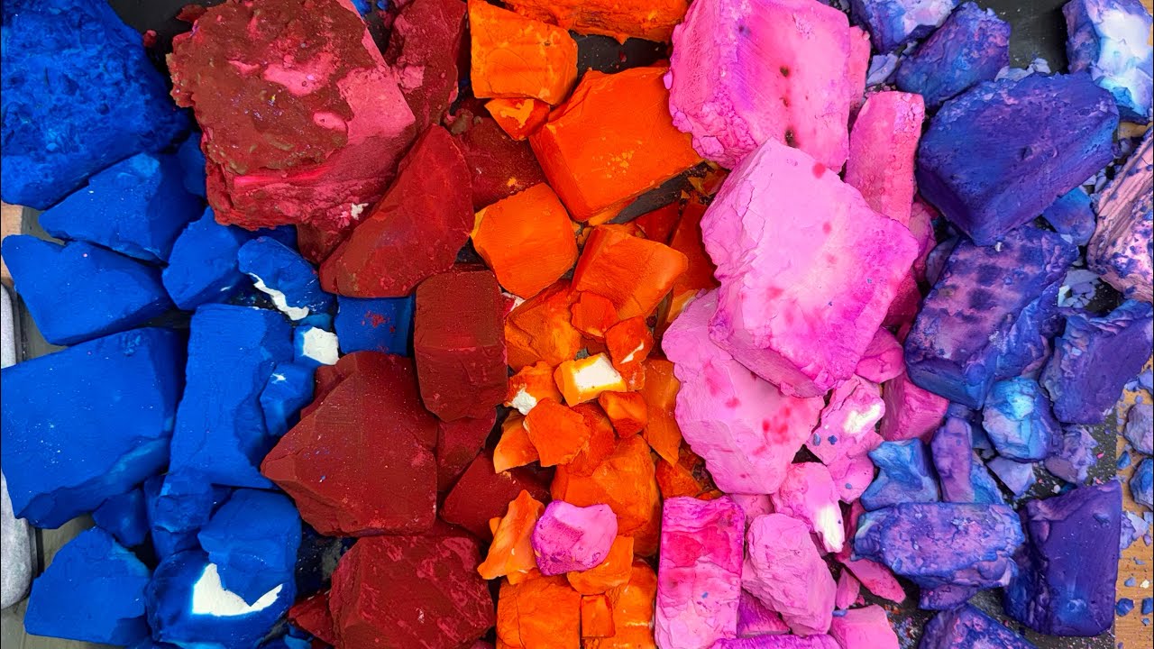 Extremely Dusty Dyed EASY GRIP + Bonus Pasted Blocks - YouTube