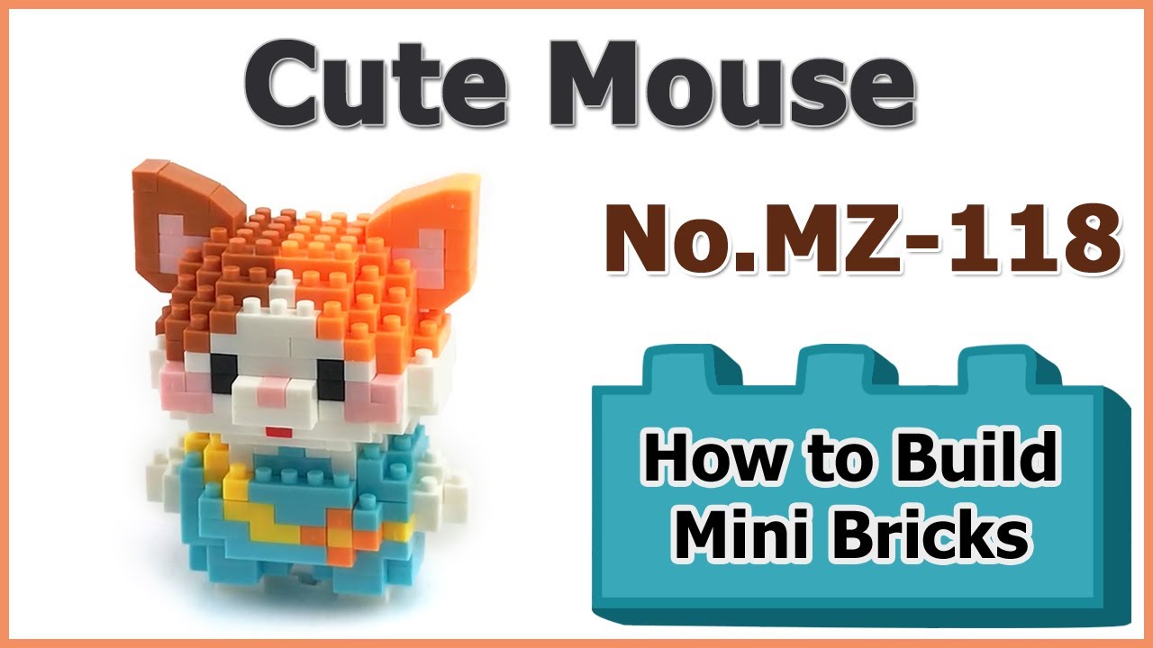 How to Build Mini Blocks Mouse MZ-118 Review Instructions ...