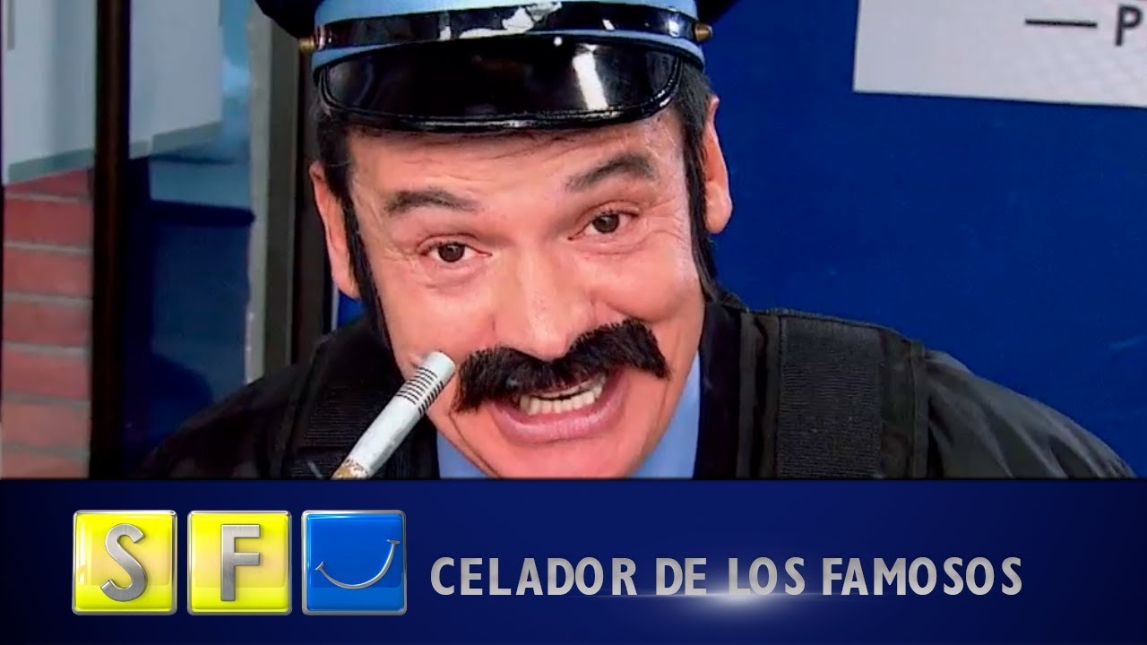 Celador de los famosos - Sábados Felices - YouTube