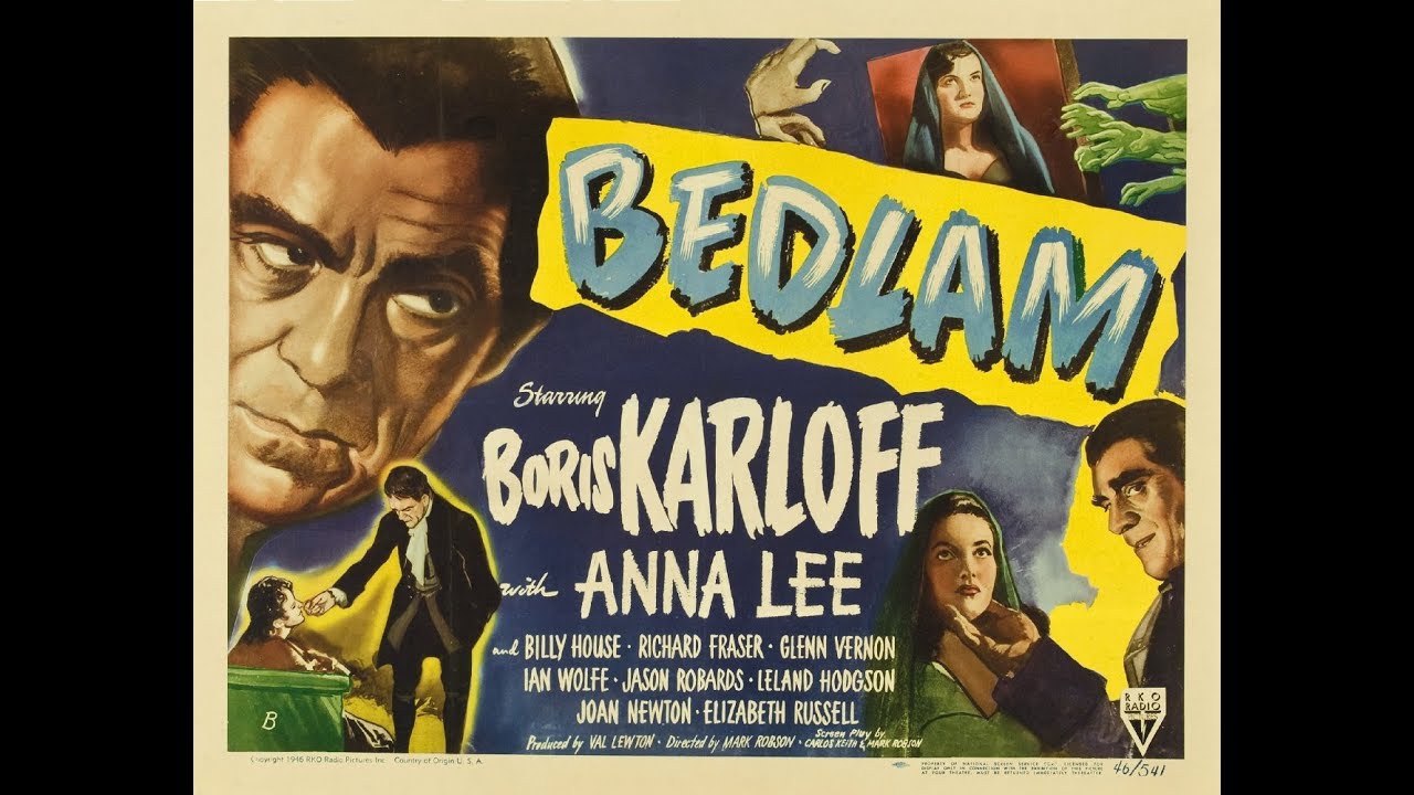 Bedlam - Horor - 1946 - clip - YouTube