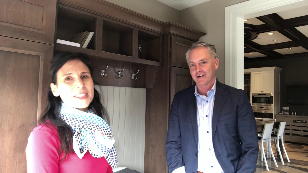 Capozzi Design Group gets sneak preview from DuraSupreme Cabinets - YouTube