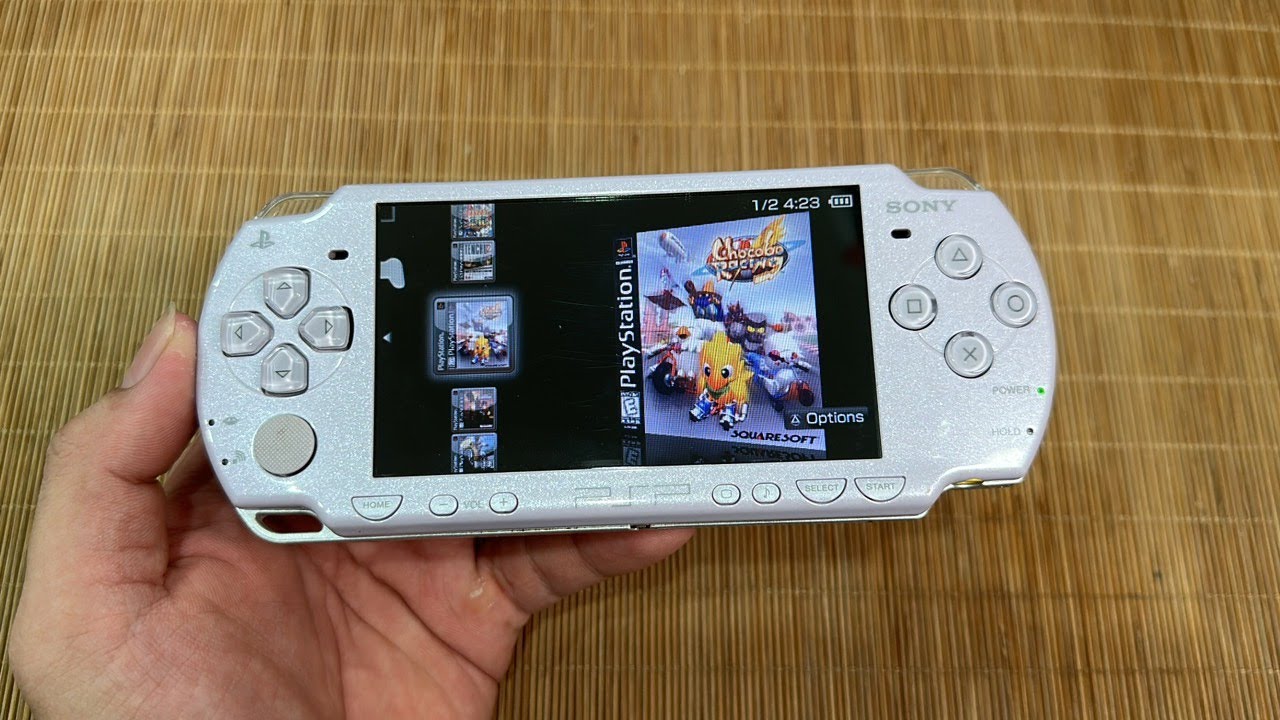 Thiết lập PSP iso & PS1 eboot trên PSP - YouTube