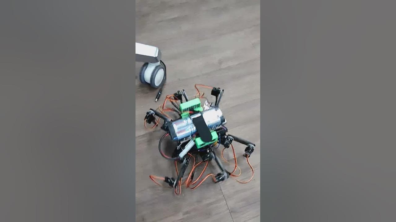 Hexapod Demo - YouTube