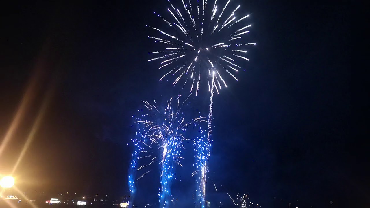 Nottingham Fireworks Display 2 On Bonfire Night 2019 - YouTube