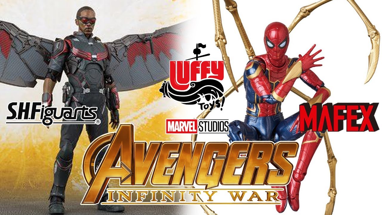 Preventas 2018 Figuras S.H.Figuarts y Mafex Falcon y Iron Spider ...