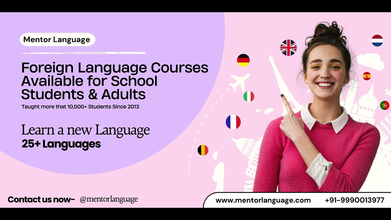 Learn Foreign Languages Anytime Anywhere with Mentor Language Institute ...