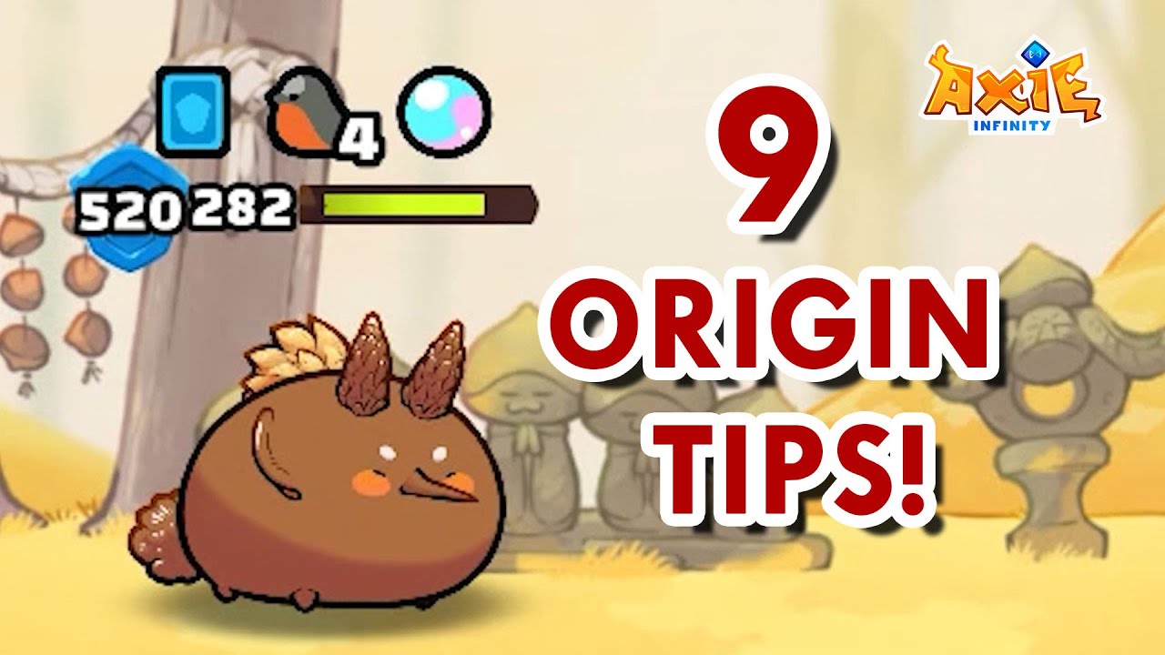 9 Origin TIPS! Olek Teaches Axie Infinity! - YouTube