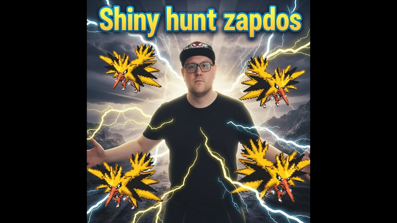 Shiny Hunting Zapdos in Fire red - YouTube
