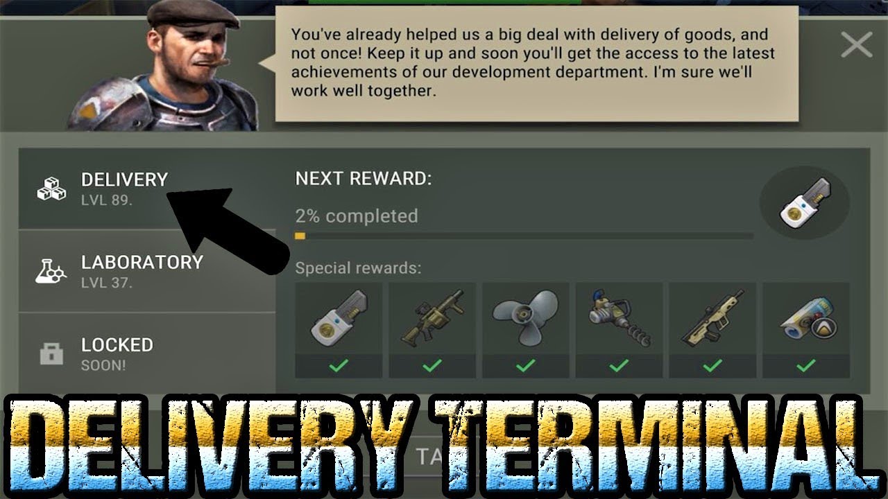 DELIVERY TERMINAL & CRANE KEY lvl.89 - SEASON 25 - LDOE - LAST DAY ON ...