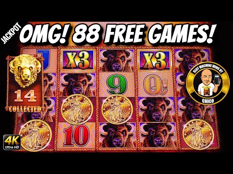 I ALMOST QUIT PLAYING BUFFALO GOLD Until This MASSIVE 88 Free Games JACKPOT