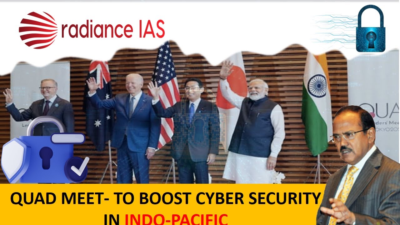 QUAD MEET- TO BOOST CYBER SECURITY IN INDO-PACIFIC - YouTube