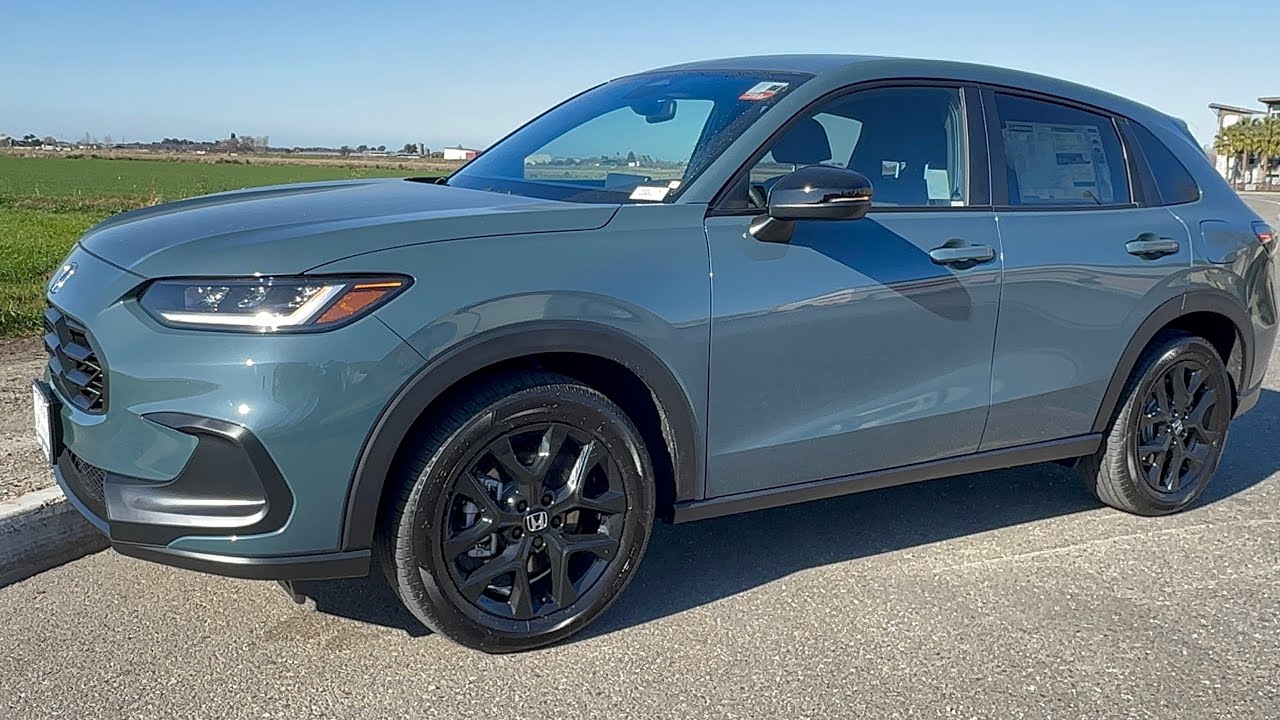 2025 Honda HR-V Sport AWD Nordic Forest Pearl Here’s Your Guided Tour ...